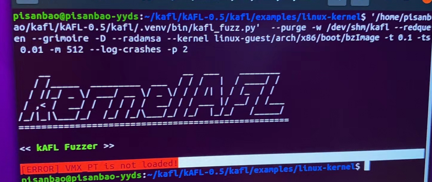 kafl使用 - 皮三宝のBlog